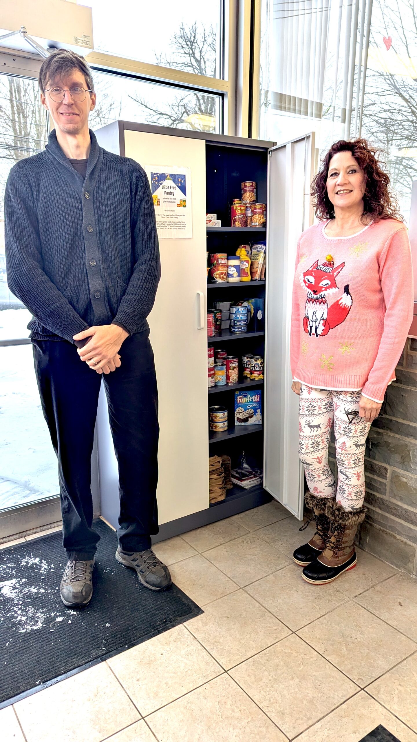 New Little Free Pantry opens at library | News, Sports, Jobs - Observer ...